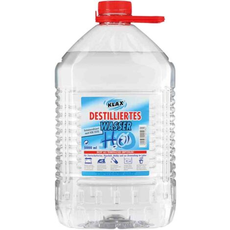 Destilliertes Wasser 5 Liter