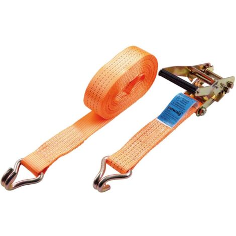 Zurrgurt 2-teilig 50 x 8000 mm ERGO-R. und Rundhaken LC 2500 daN