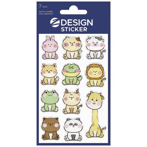 Glossy Sticker "Tiere" 4428