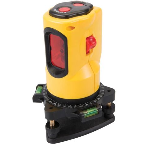Selbstnivellierender Linienlaser mit Zubehör 10 m Reichweite