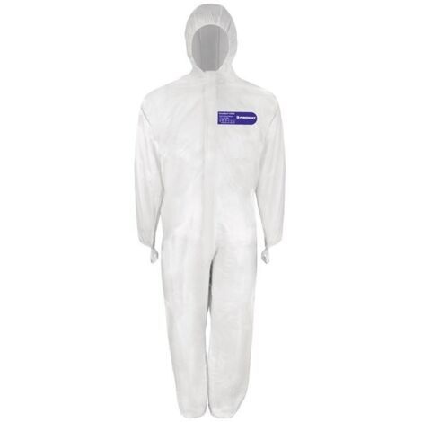 Schutzoverall CoverStar® – CS 500 Größe L weiß PSA-Kategorie III