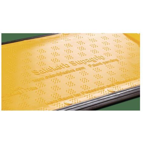 Bordsteinrampe SupaGrip L760xB1280 mm 10 kg Höhe 110 mm Tragfähigkeit ...