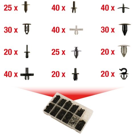 KS Tools Befestigungs-Clip-Satz für Volvo, 350-tlg