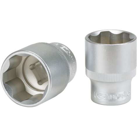 KS-Tools 911.1226 1/2" SUPERLOCK-Stecknuss, 26mm , matt verchromt