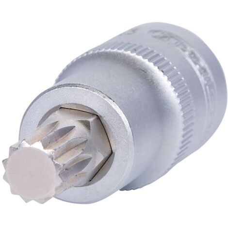 1/2" Bit-Stecknuss XZN, M10, 55 mm