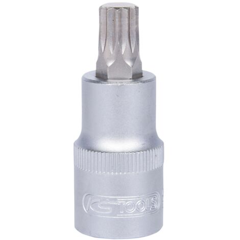 1/2" Bit-Stecknuss XZN, M10, 55 mm