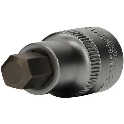 BRILLIANT TOOLS 1/2" Innensechskant Bit-Stecknuss 55 mm lang 10 mm ...