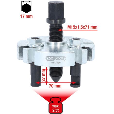 Universal-Riemenscheiben-Abzieher 3-armig, 70mm