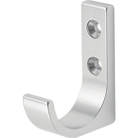 HERMETA 0149-01E Mantelhaken 0149 einfach Ausladung 51,5 mm Aluminium ...