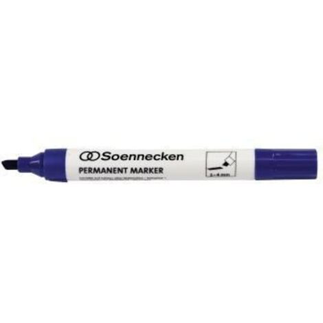 Permanentmarker 1-4mm blau 1-4mm blau