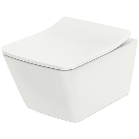 Wand-WC SP tief, randlos, für SP WC-Sitz weiß