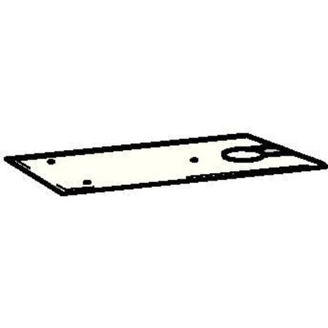 Deckplatte BTS 84 Edelstahl feinmatt