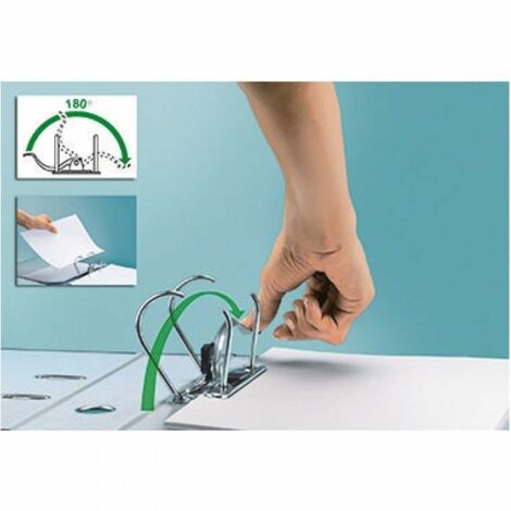 Leitz Ordner 10805045 DIN A4 80mm RC orange