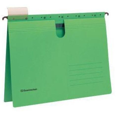 Hängehefter DIN A4 220g/m² Recyclingkarton grün 25 St./Pack.