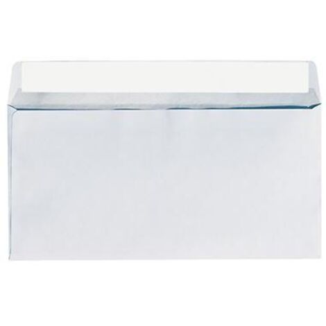 Briefumschlag DIN lang 220 x 110 mm (B x H) ohne Fenster 80g/m² mit ...