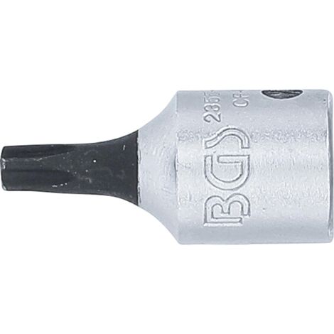 Bit-Einsatz Antrieb Innenvierkant 6,3 mm (1/4") TS-Profil (für Torx ...