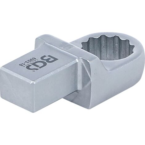 BGS Einsteck-Ringschlüssel 18 mm Aufnahme 14 x 18 - 6903-18