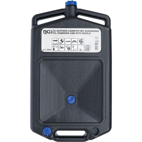 BGS Öl-Auffang-Kanister mit Ausgießer 8 l - 9982