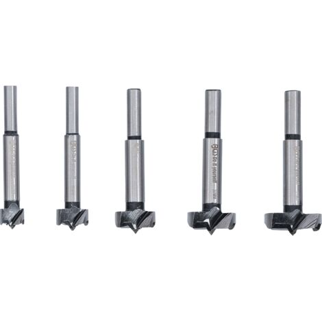 BGS TECHNIC Forstnerbohrer-Satz 92025, 5-teilig