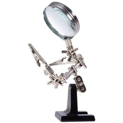 DRITTE HAND MIT LUPE