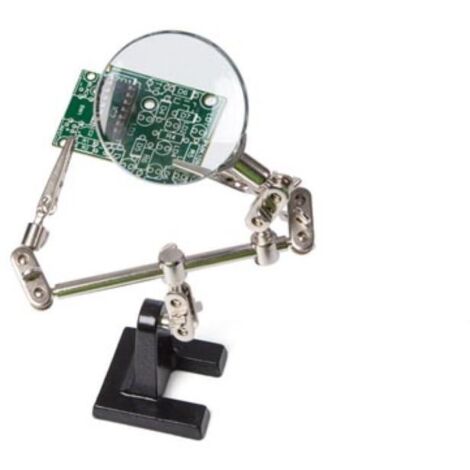 DRITTE HAND MIT LUPE