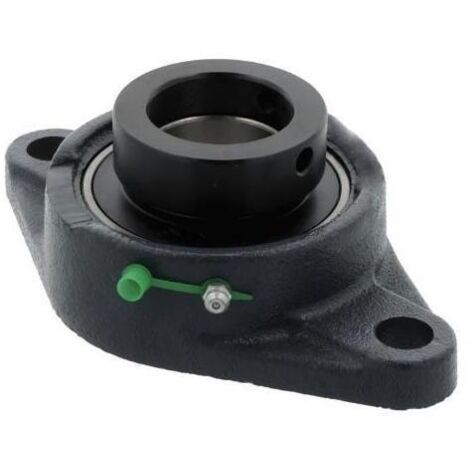 Flanschlager-Gehäuseeinheit UELFL210 50 mm oval