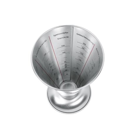 KAISER Patisserie Messbecher trichterförmig integrierte Skala