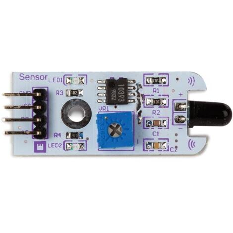 Whadda Lichtsensor, einstellbare Empfindlichkeit, integrierte SMD-LED ...