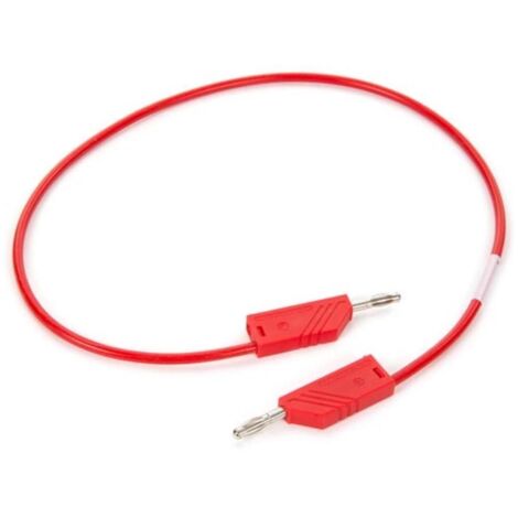 MESSLEITUNG 4mm 50cm / ROT (MLN-SIL / 1)