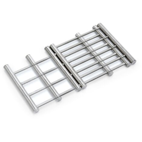 Topfuntersetzer, ausziehbar, Edelstahl