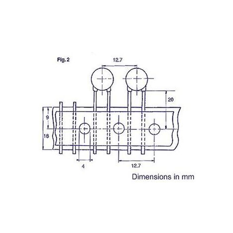 KERAMIKKONDENSATOR 1pF