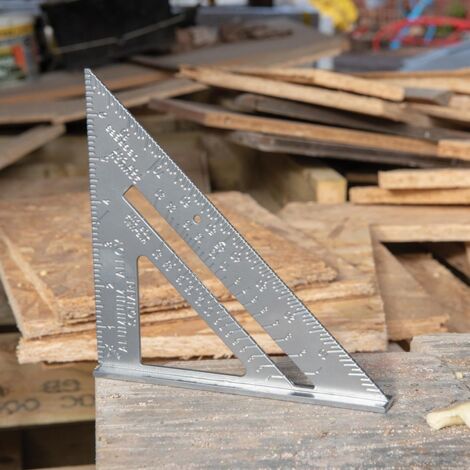 Anschlagwinkeldreieck aus Aluminiumlegierung 7 Zoll