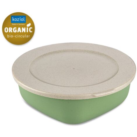 Koziol Box mit Deckel 1,3l CONNECT BOX nature leaf green