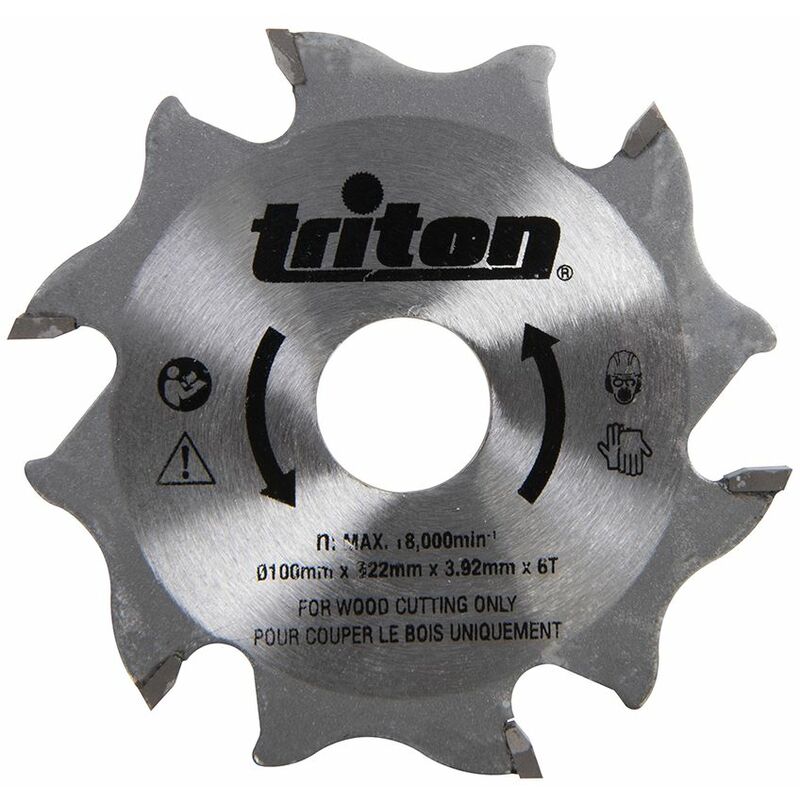 Triton Biscuit Jointer Blade 100mm - TBJC