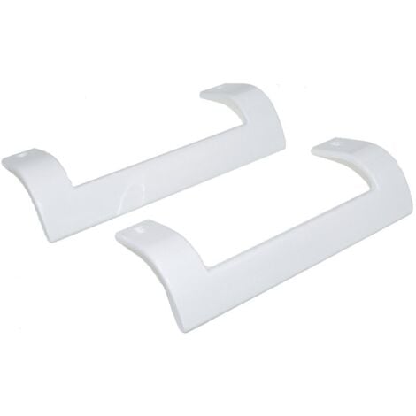 Beko Fridge Freezer Door Handle Pair White