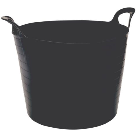 Multi-Purpose Flexible Bucket, 42L, Black