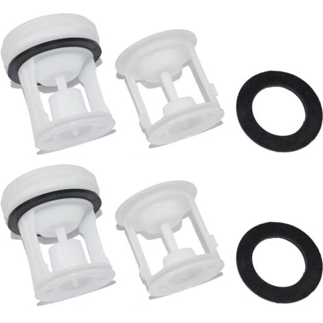 Indesit Hotpoint Compatible Washing Machine Drain Pump Filter Kit x 2