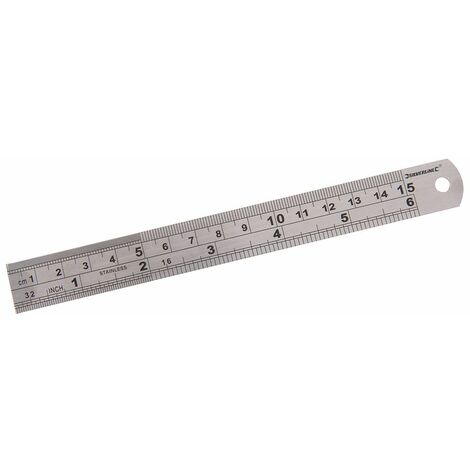 Silverline Steel Rule - 150mm