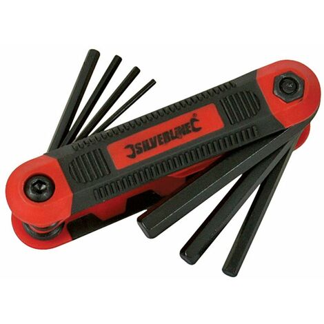 Silverline Expert Hex Key Metric Tool 8pce - 1.5 - 8mm