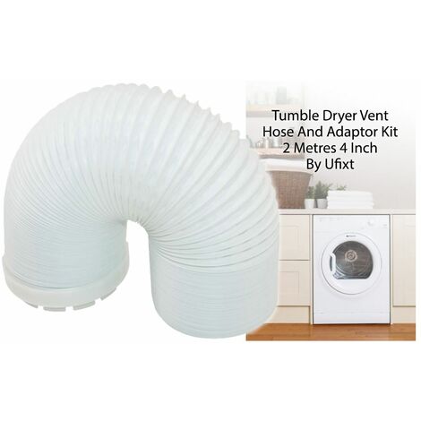 Creda TVR2 Tumble Dryer Vent Hose and Adaptor 2m