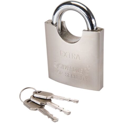 Silverline Shrouded Padlock - 70mm