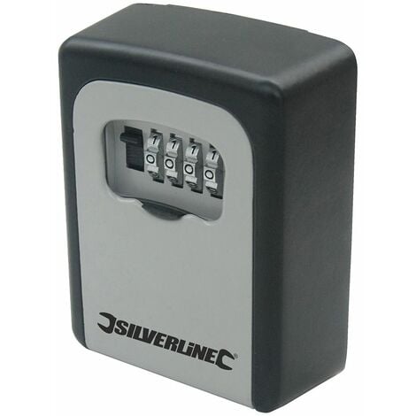 Silverline Key Safe Wall-Mounted - 121 x 83 x 40mm