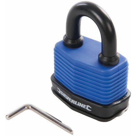 Silverline Weather-Resistant Combination Padlock - 50mm