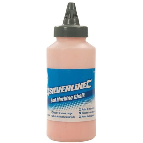 Silverline Red Marking Chalk - 250g