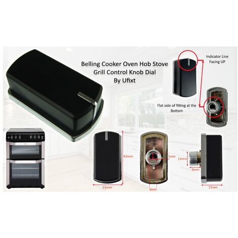 Belling Cooker Oven Hob Stove Grill Control Knob Dial 083240900