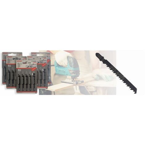25 x Jigsaw Blades T144D High Speed Wood Cutting HCS Fits Elu