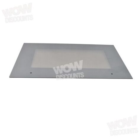Main Oven Door Outer Glass (mirror) for Indesit Cookers and Ovens