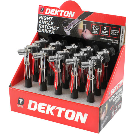 DEKTON DT85295 RIGHT ANGLE RATCHET DRIVER