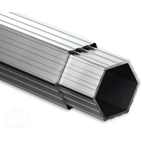 4x4m gazebo pieghevole PVC 850 ignifugo, PROFESSIONAL 40mm alluminio, nero