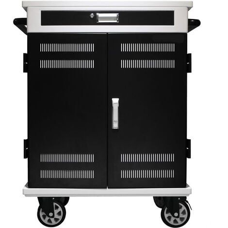 Tabletwagen für 40 Tablets - mit antibakteriellem UV-C-Licht - Safecart ...